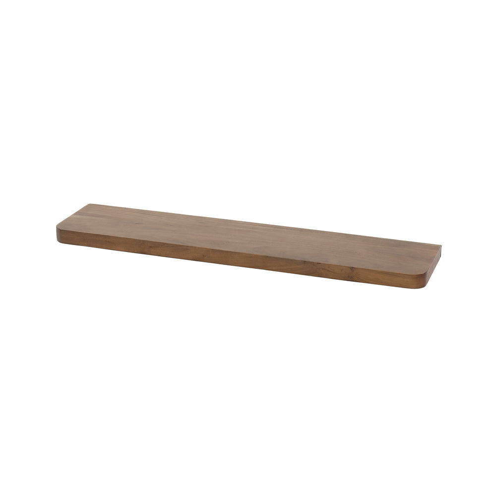 Wandplank Lume - Donkerbruin - Acaciahout - 90 cm